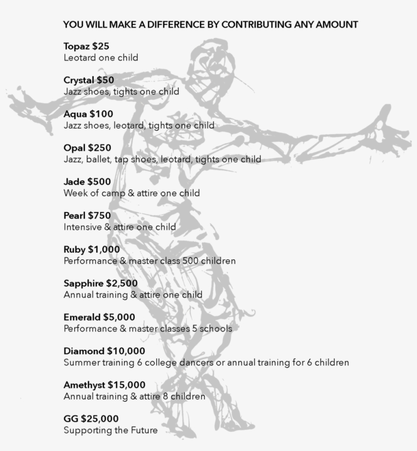 Donation Levels - 1000x1072 PNG Download - PNGkit