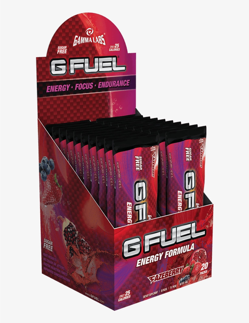 Fazeberry Box - 20 Packs - Faze Jev Gfuel Flavor - 1024x1024 PNG ...