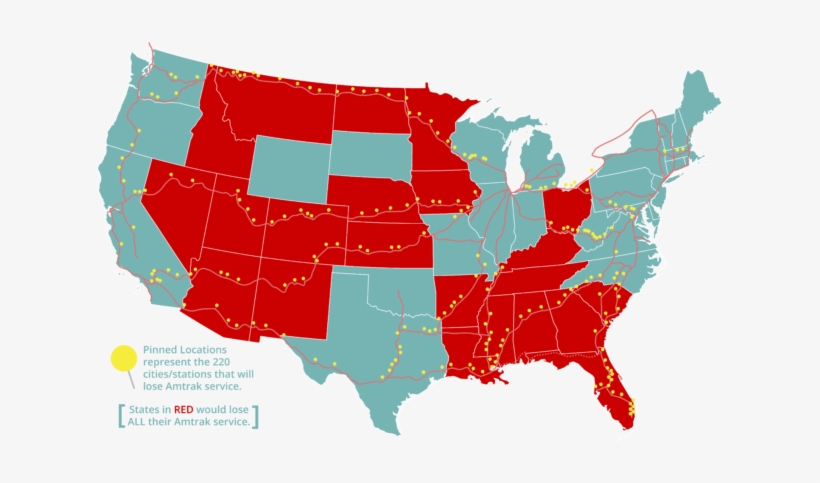 Download Transparent If Amtrak's Long-distance Service Is Forced To ...