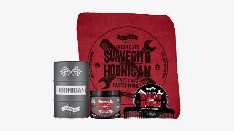 Suavecito X Hoonigan Original Hold Oil Barrel Set - Suavecito Pomade ...
