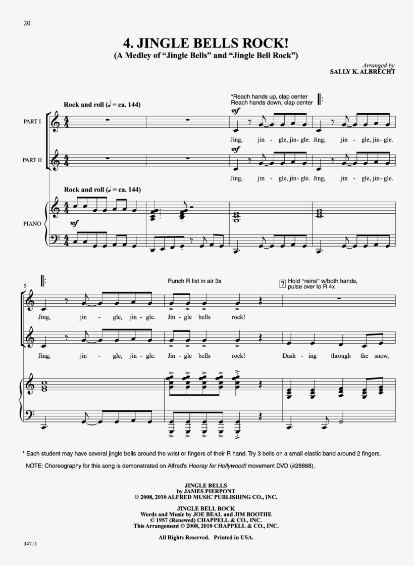 Jingle Bell Jukebox Thumbnail - So Long Farewell Sa Sheet Music ...
