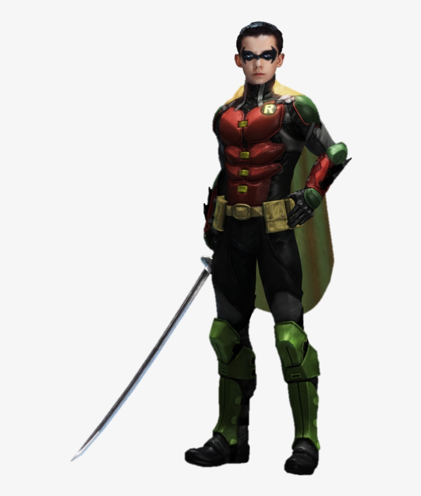 Robin Damian Wayne Transparent Background By Gasa979 - Damian Wayne ...