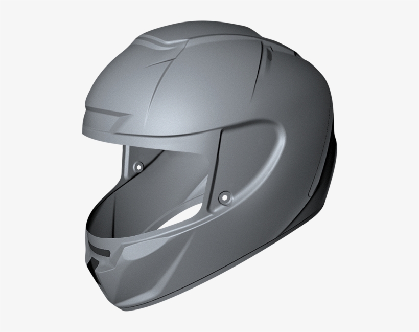 Liner Cover Materials - Outer Shell Of A Helmet - 500x569 PNG Download ...