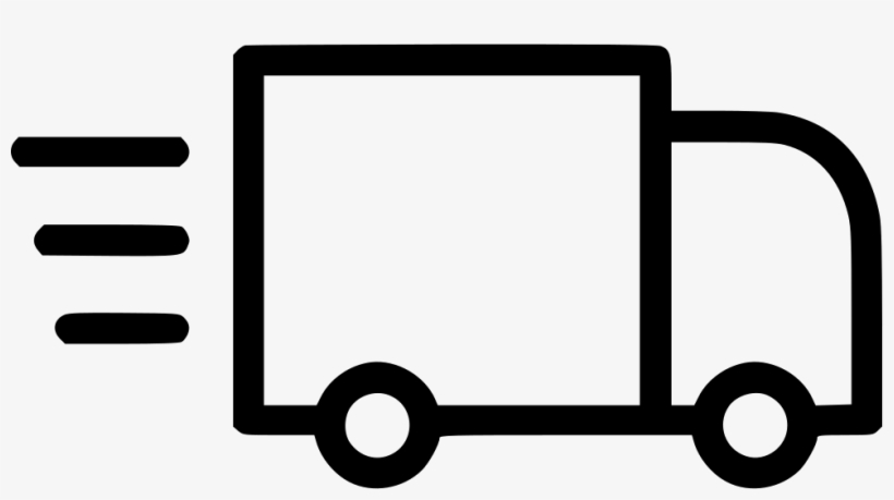 Truck Delivery Shipping Van Fast Package Comments - Van Delivery Icon ...