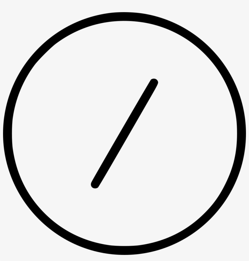 Circle Shape Division Symbol Sign Comments - Subtraction Sign - 980x980 ...