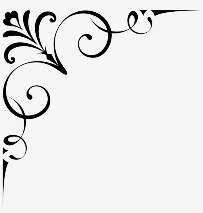 Corner Scroll Png