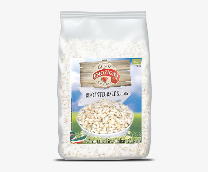 Natural Puffed Brown Rice - Cereal - 513x630 PNG Download - PNGkit