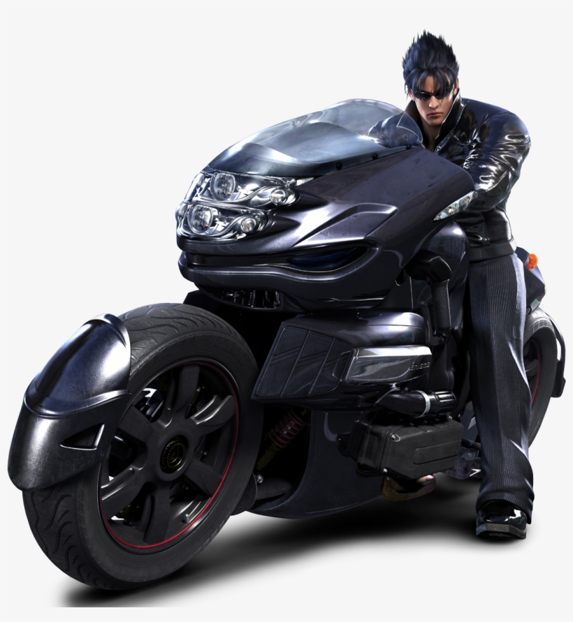 Motorbiker On Motorcycle Png Image, Man On Motorcycle - Tekken 6 Jin ...