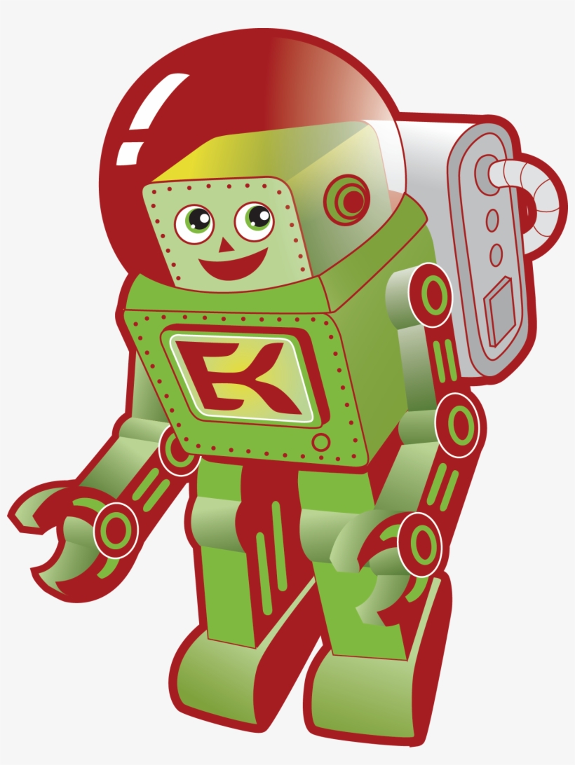 Efk Astronaut Mascot Gently Floating - Engineering For Kids Logo ...