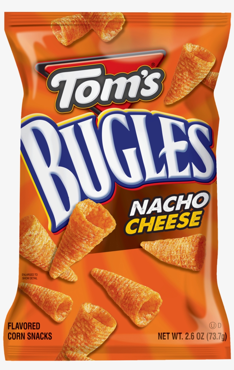 Tom's Nacho Cheese Bugles - Tom's Bugles - 1339x2048 PNG Download - PNGkit