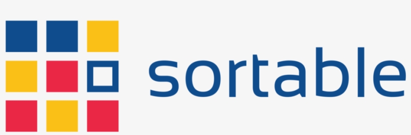 Vertical Logo - Sortable Logo - 1000x457 PNG Download - PNGkit