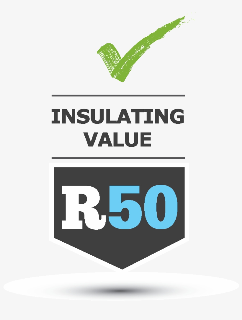 Thermoshield R50 Insulating Value Logo - Graphic Design - 920x1132 PNG ...