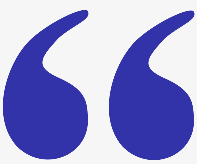 Open - Blue Quote Sign Png - 1000x750 PNG Download - PNGkit