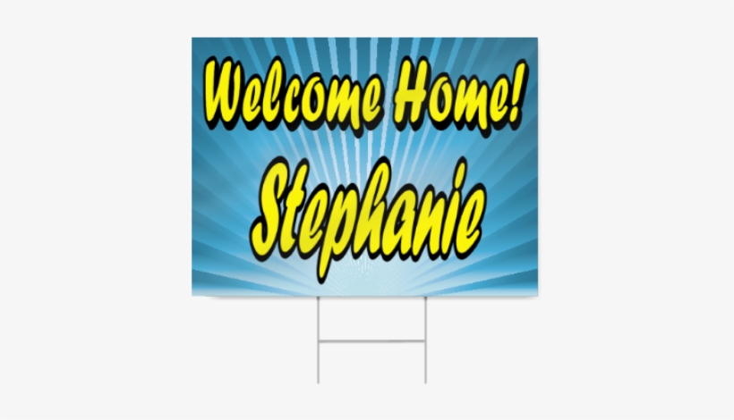 Welcome Home From College Vinyl Sign - Welcome Home Signs - 450x450 PNG ...