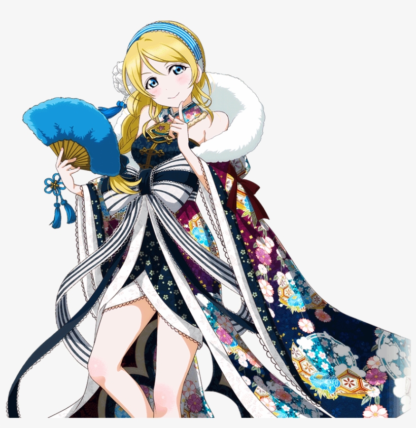 Transparent - Idolized - School Idol Festival Eli - 1024x1024 PNG ...