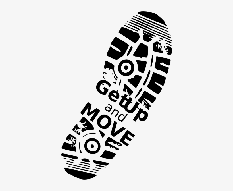 Get Up And Move Svg Clip Arts 390 X 592 Px - 390x592 PNG Download - PNGkit
