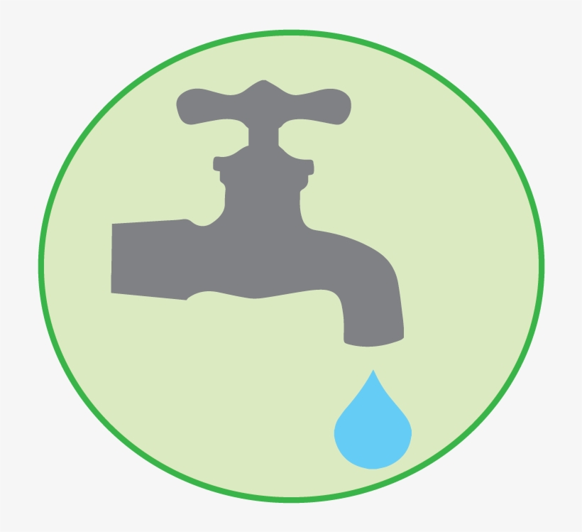 Turn Off The Tap - Circle - 747x700 PNG Download - PNGkit