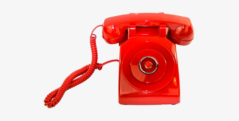 Bat Phone Image And Call Link - Red Old School Phone Transparent ...
