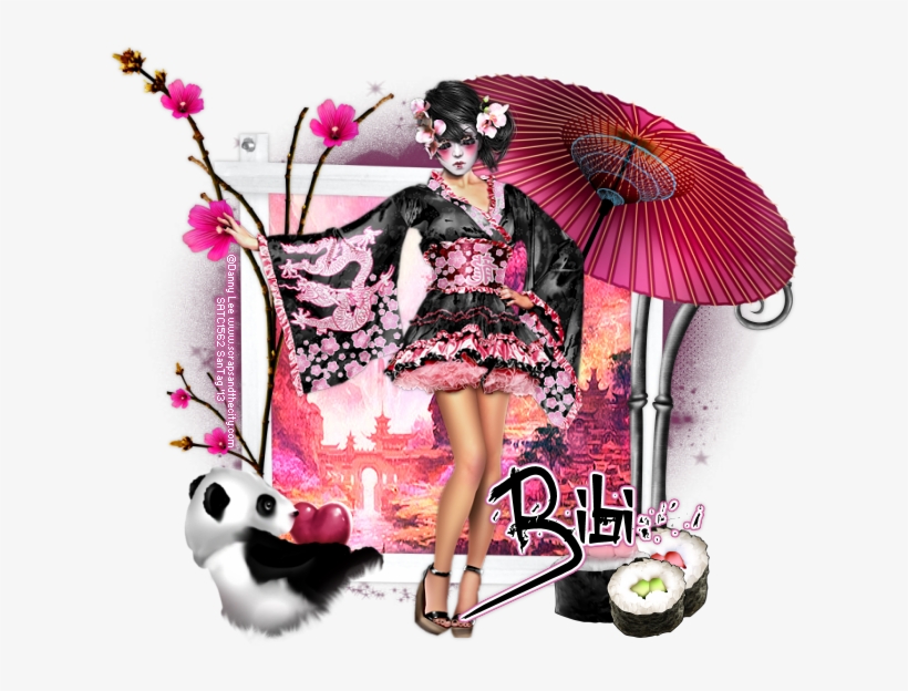 Geisha Free Download Png - Geisha - 624x544 PNG Download - PNGkit