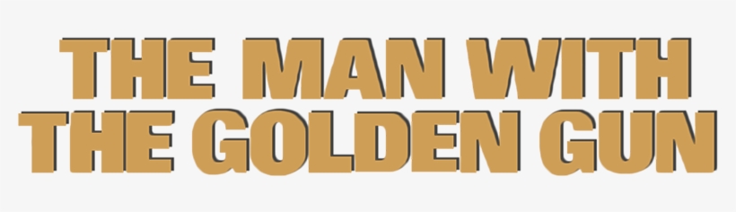 The Man With The Golden Gun - Man With The Golden Gun Logo - 800x310 ...