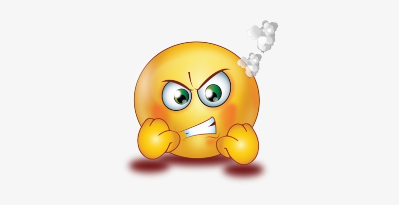 Angry Frustrated Fight Emoji - Fight Emoji - 384x384 PNG Download - PNGkit