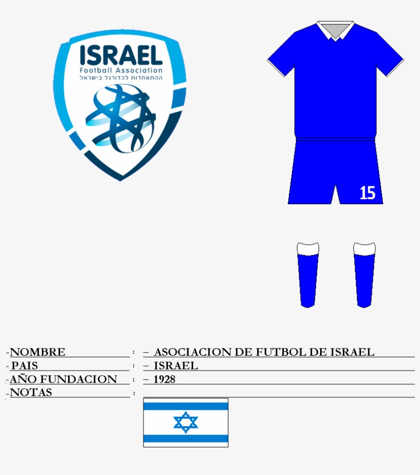 -futbol - Israel Football Logo - 813x905 PNG Download - PNGkit