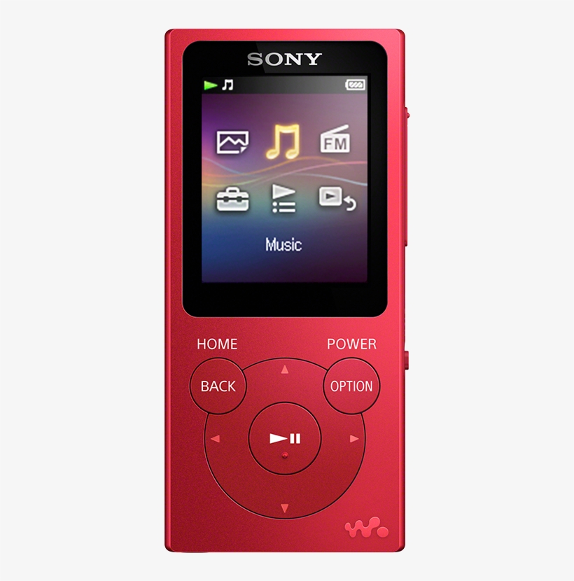Sony Nw-e395/r Red 16 Gb Walkman® Audio Player - Sony Walkman Nw-e393 ...