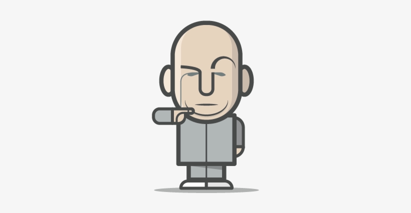 Loogmoji Of Dr - Dr. Evil - 500x500 PNG Download - PNGkit