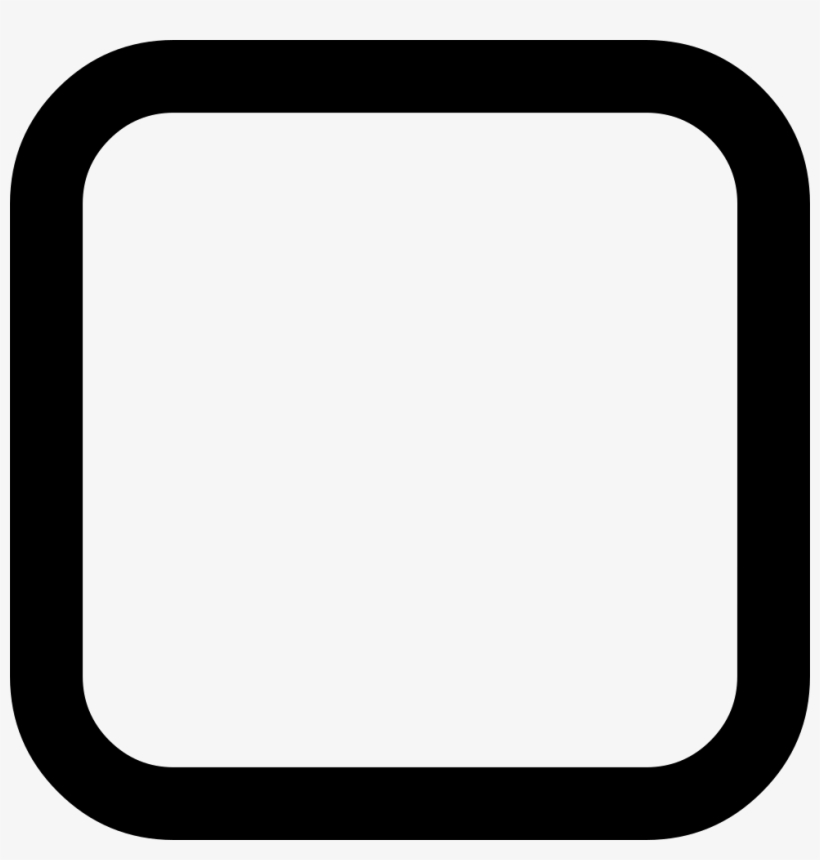 Check Box Empty Unchecked Checkbox 980x980 PNG Download PNGkit