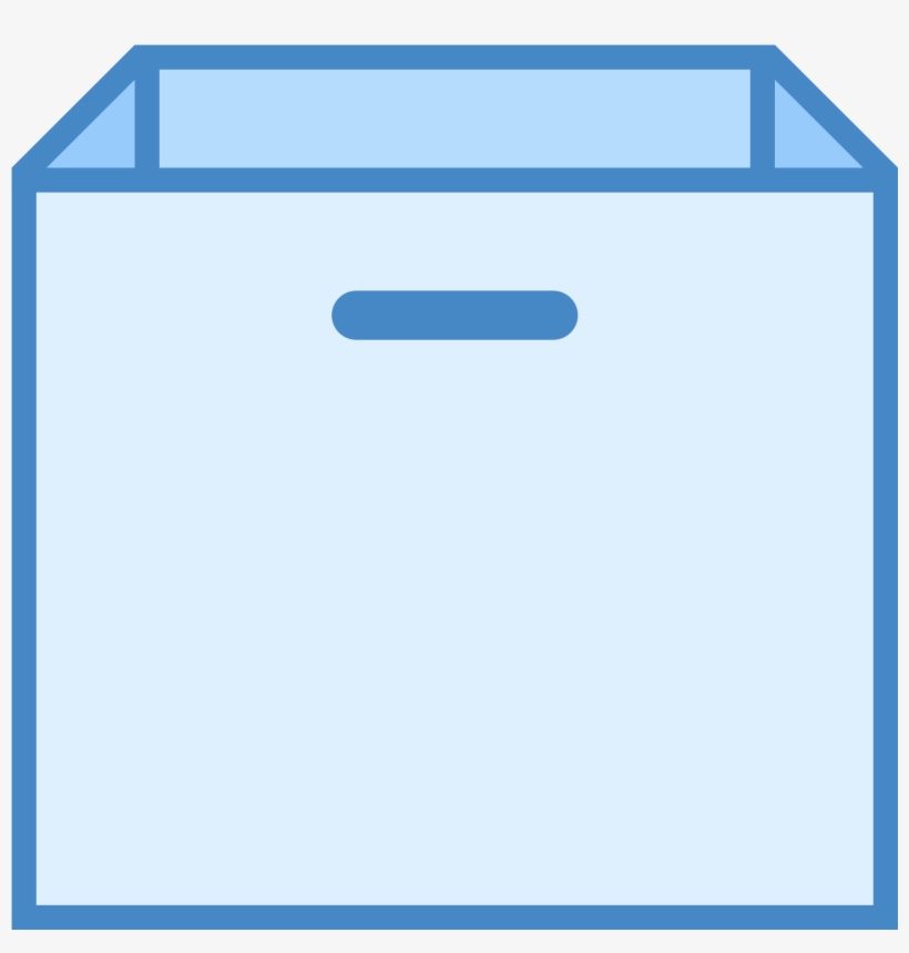 Empty Box Icon - 1600x1600 PNG Download - PNGkit