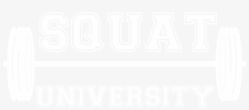 Squat University T Shirt - 1657x685 PNG Download - PNGkit