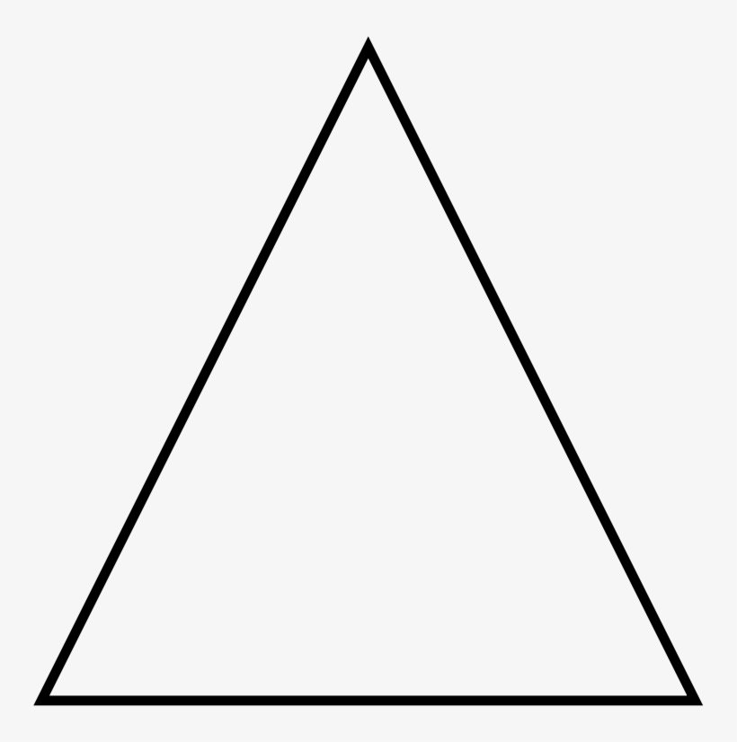 Download Transparent Medium Image - Isosceles Triangle - PNGkit