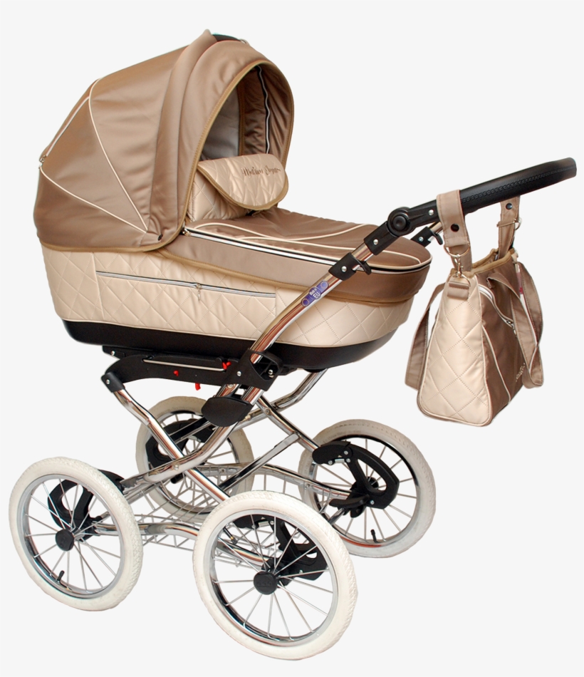 Download Transparent 4 Wheel Pram Baby Png Image - Коляски Максима Нью ...