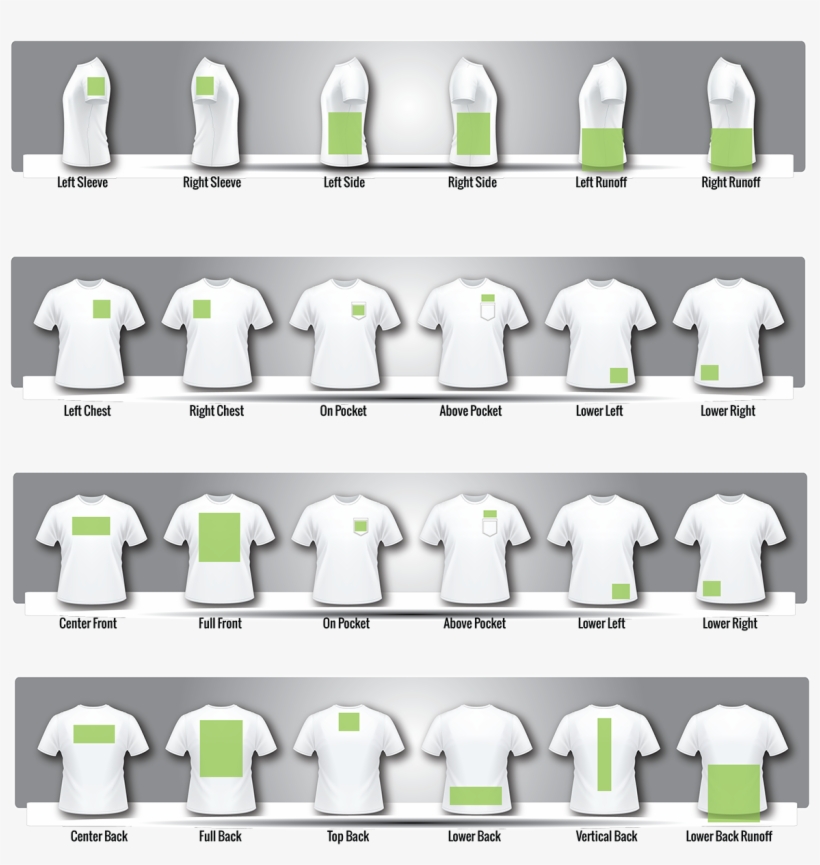 T Shirt Design Size Template T Shirt Printing Sizes 1170x1178 PNG 