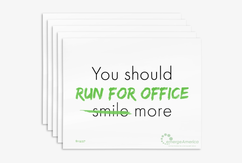 Download Transparent Run For Office Bumper Sticker 5-pack - Meet ...