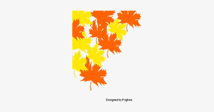 Autumn Maple Leaf Texture Painted Cartoon, Cartoon, - Maple - 360x360 ...