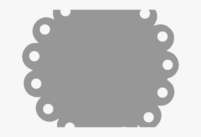 Download Transparent Edge Clipart Scalloped - Circle With Scalloped ...