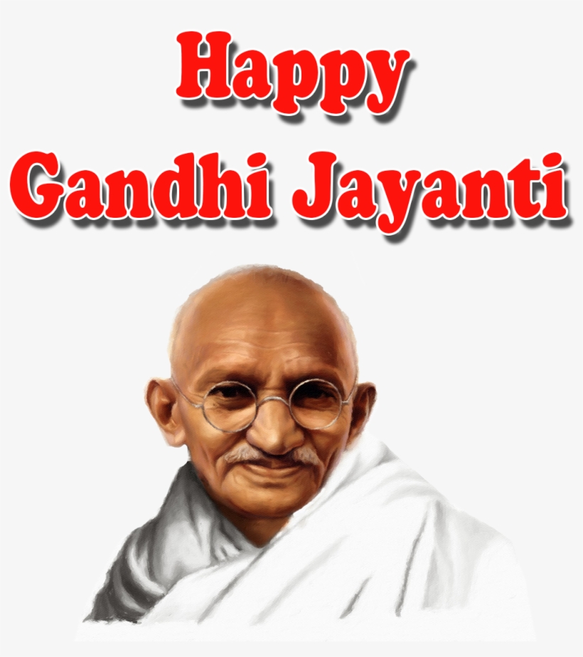Happy Gandhi Jayanti Png Free Download - Happy Gandhi Jayanti Photos ...