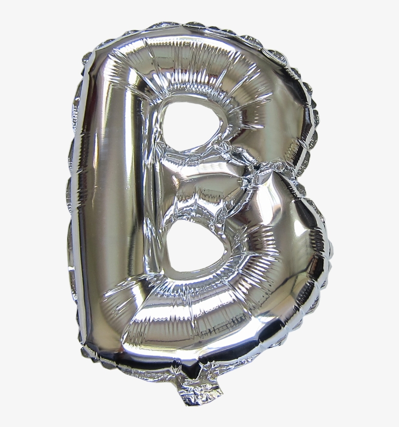 40“ Silver Letter Helium Foil Balloon - Foil Balloon - 1000x1000 PNG ...