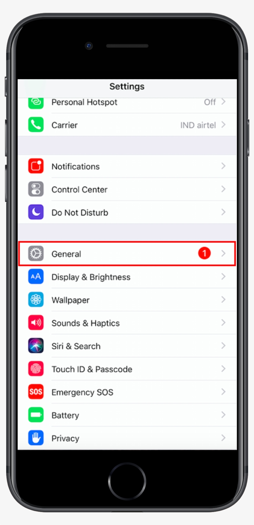 Resolution - Iphone 7 Message Settings - 2000x2000 PNG Download - PNGkit