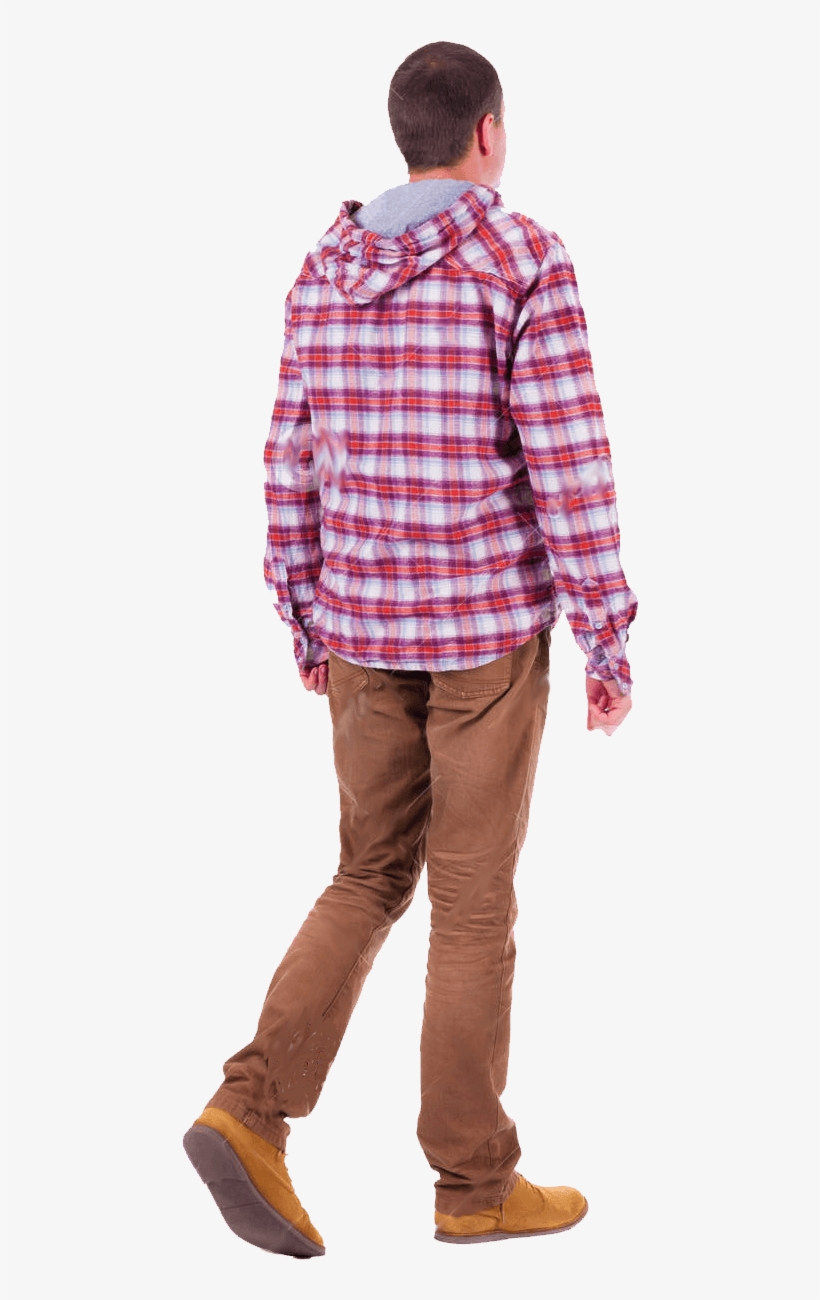 People Standing Back Png