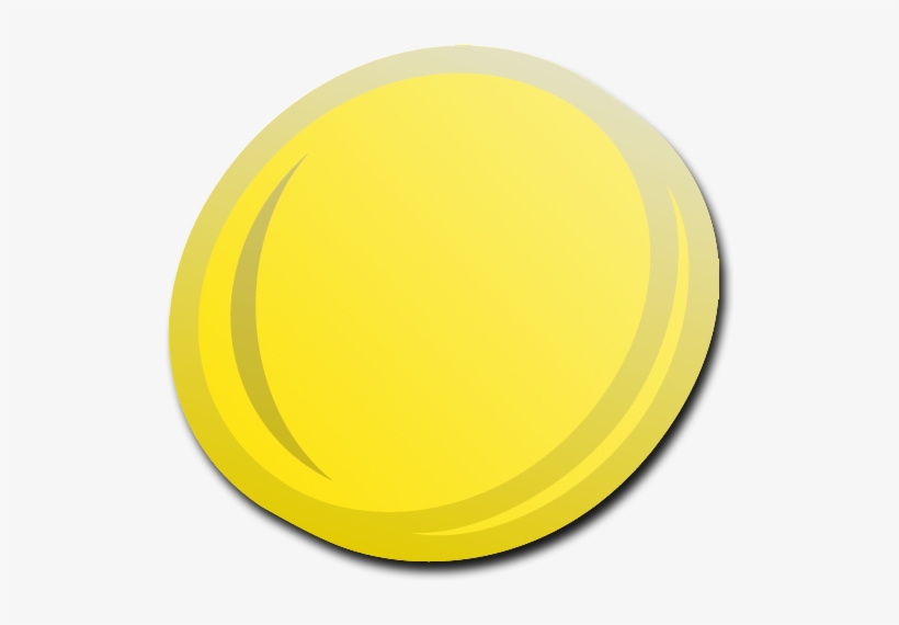Coin - Oval Yellow Png - 520x520 PNG Download - PNGkit