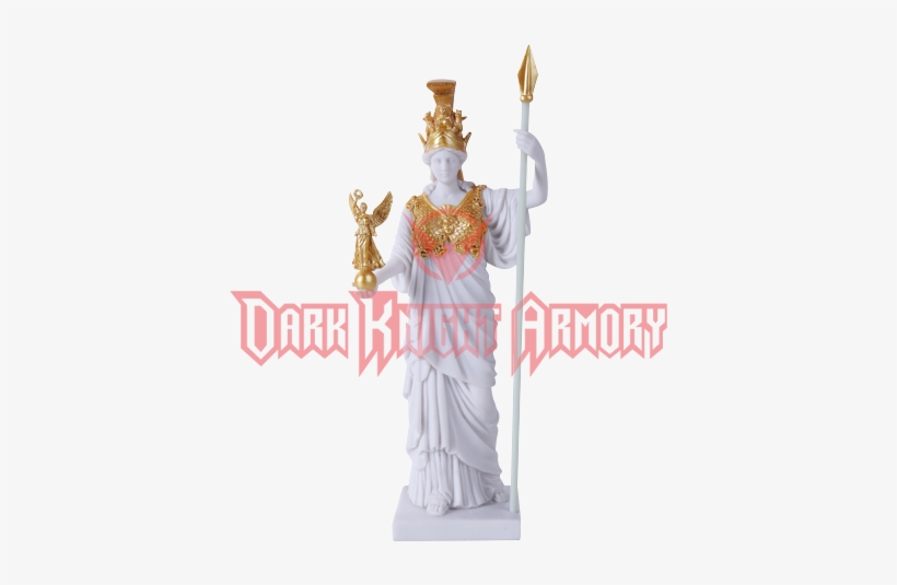 Greek Goddess Athena Statue - Athena Greek Goddess Statue - 454x454 PNG ...