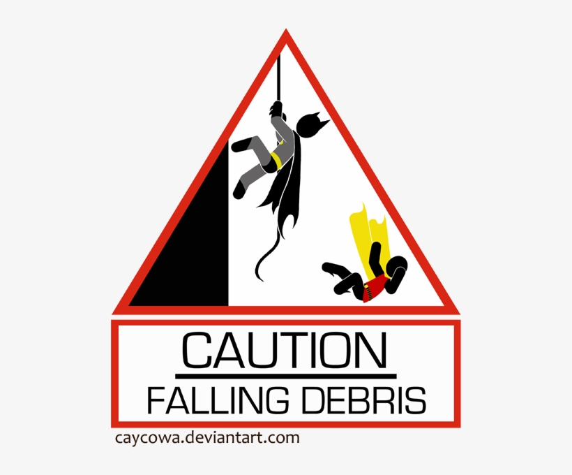 Happy - Caution Symbol Falling Debris - 502x600 PNG Download - PNGkit