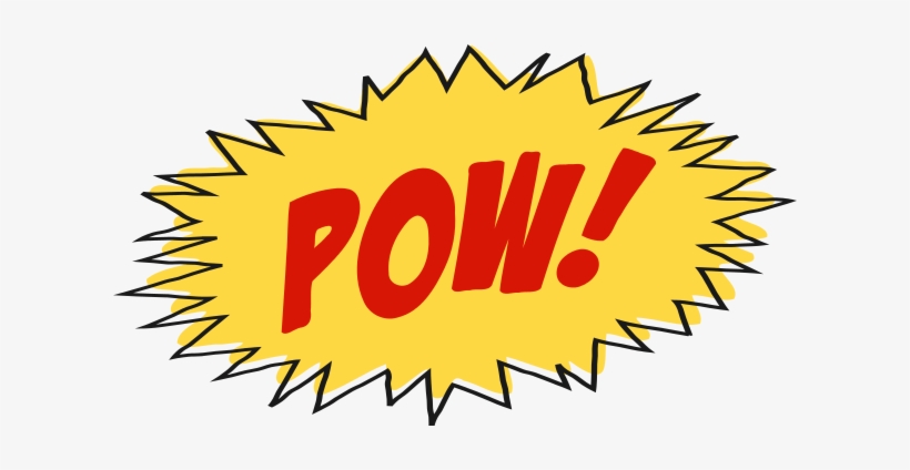 Free Pow Sign Png - Superhero Sound Effect Png - 616x344 PNG Download ...