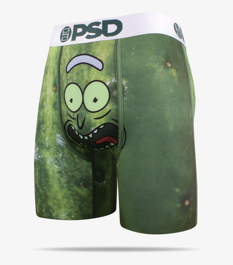 Rick & Morty Pickle Rick Men's Boxer Brief - 900x900 PNG Download - PNGkit