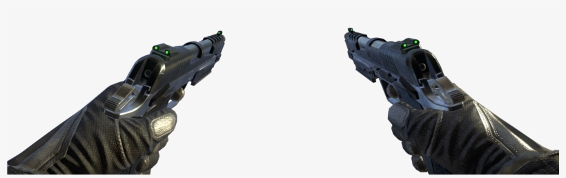 Drawn Gun Call Duty - B23r Dual Wield - 1920x522 PNG Download - PNGkit
