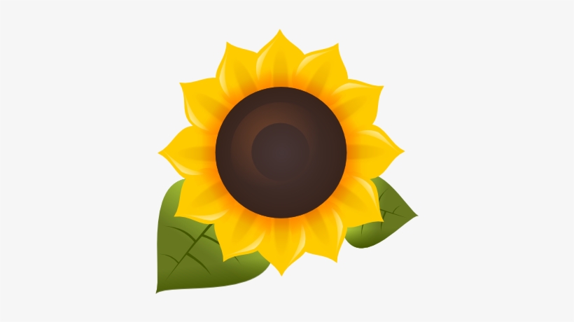 Sunflower Logo Png - Sunflower Png - 389x392 PNG Download - PNGkit
