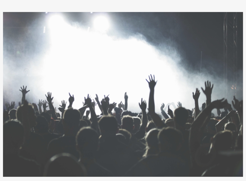 Crowd At Concert - Concert Crowd - 3132x2151 PNG Download - PNGkit