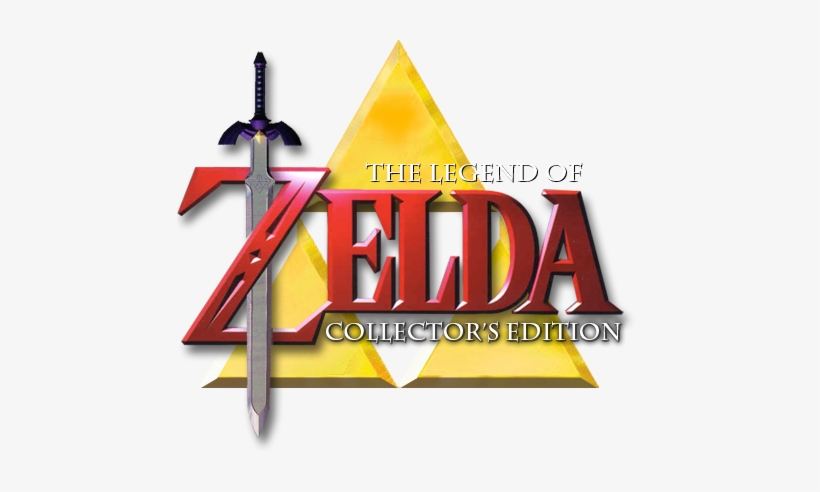 Rwl4sb ] - Legend Of Zelda Collector's Edition Logo - 465x412 PNG ...